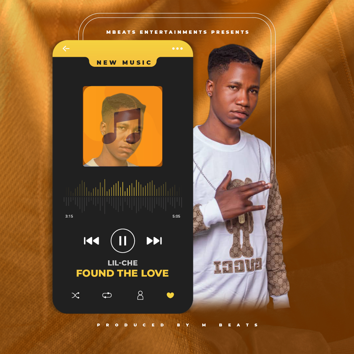 Lil Che - Found The Love(Prod. By M Beats). | M Beats Entertainments
